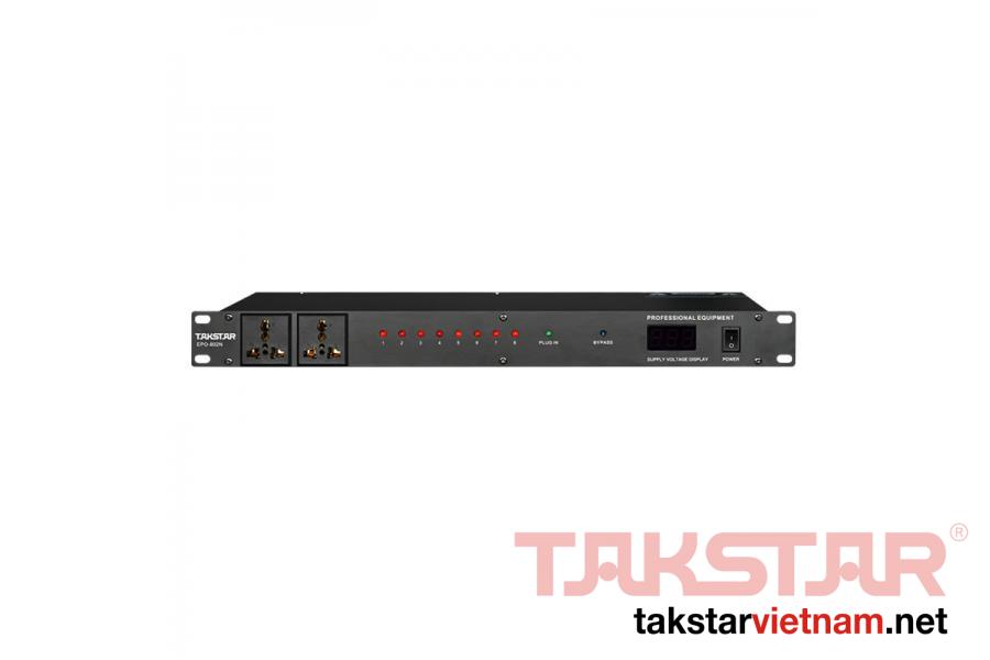 Bộ bật/tắt nguồn tuần tự Power Sequencer Takstar EPO-802N